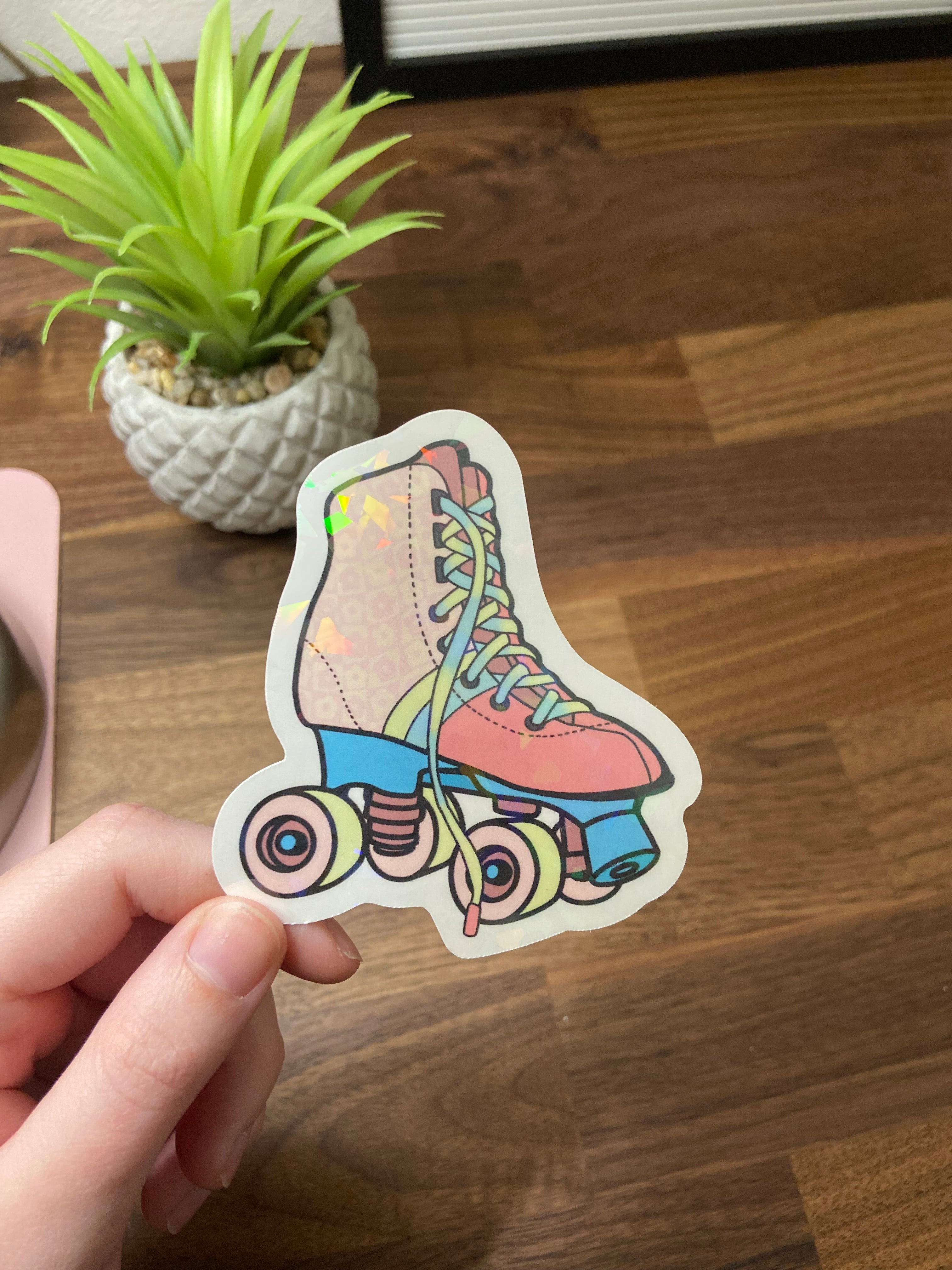 Retro Roller Blade Sticker – Shop Simply Artsy